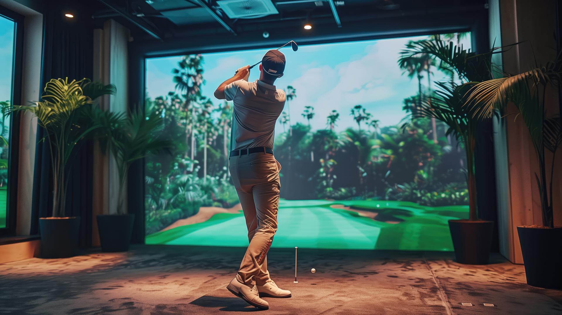 Overhead vs Floor Launch Monitor for a Home Golf Simulator: What Serio