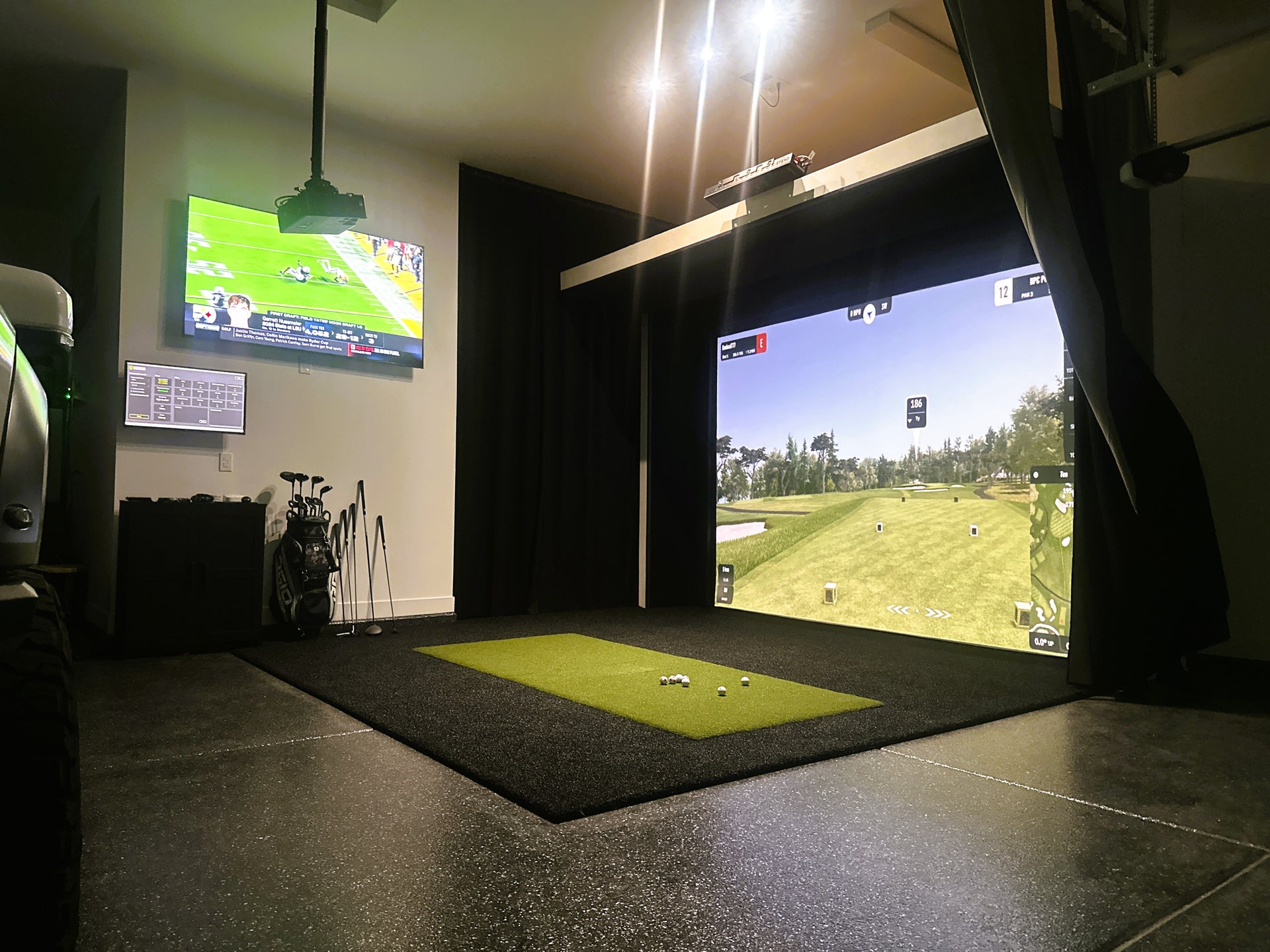 Garage Golf Simulator – Queen Creek, AZ