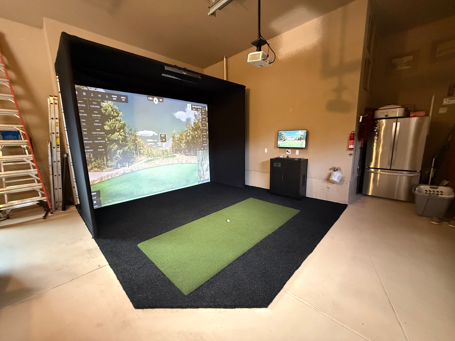 Garage Golf Simulator – Littleton, CO