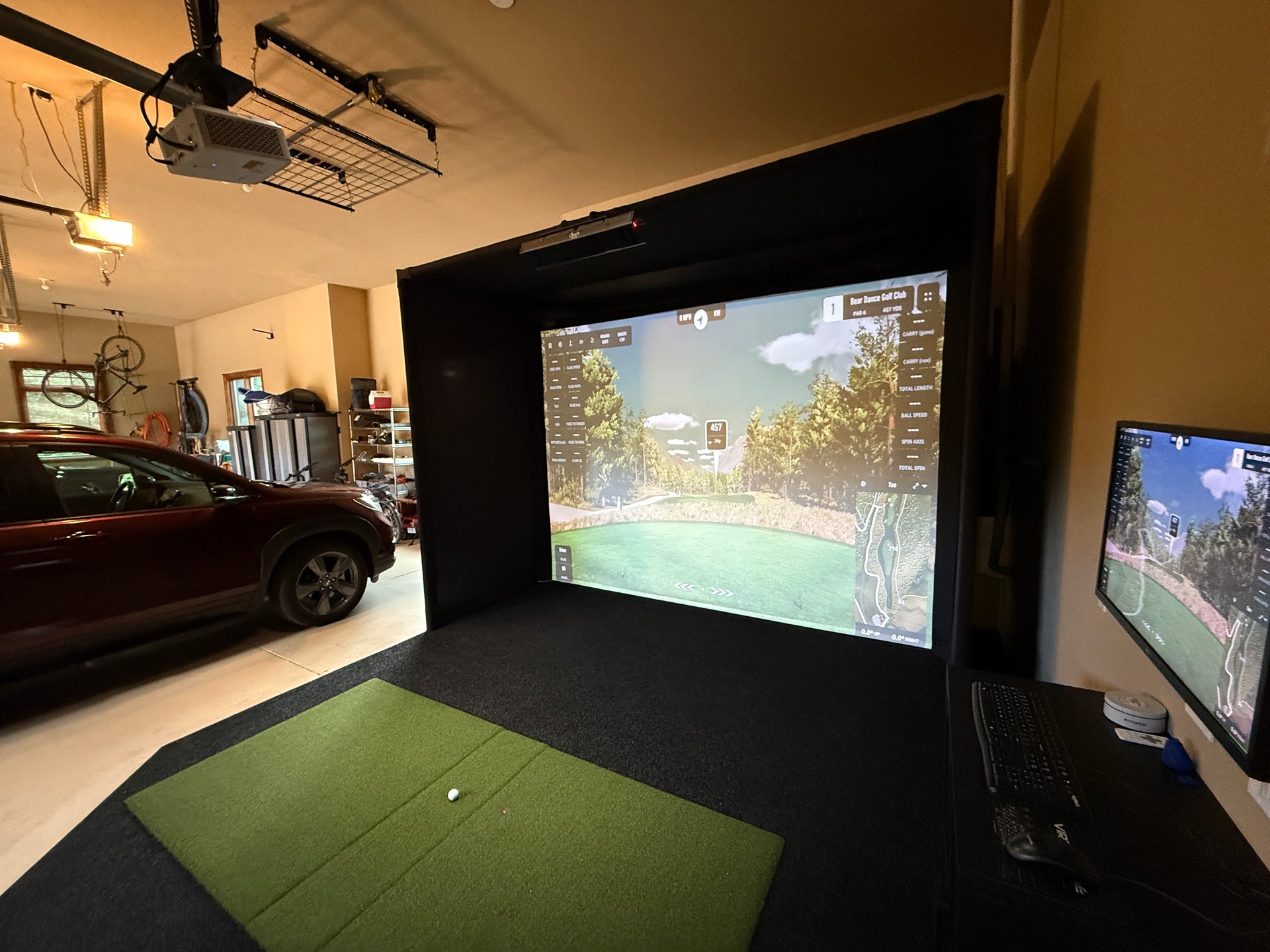 Garage Golf Simulator – Littleton, CO